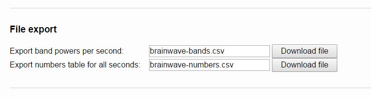 Brainwave Analyzer – Help – brainwaves.io